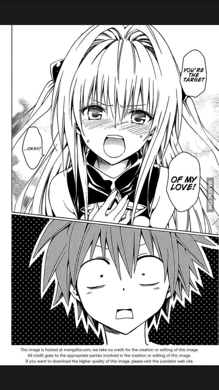 Yami just confess to Rito! - 9GAG