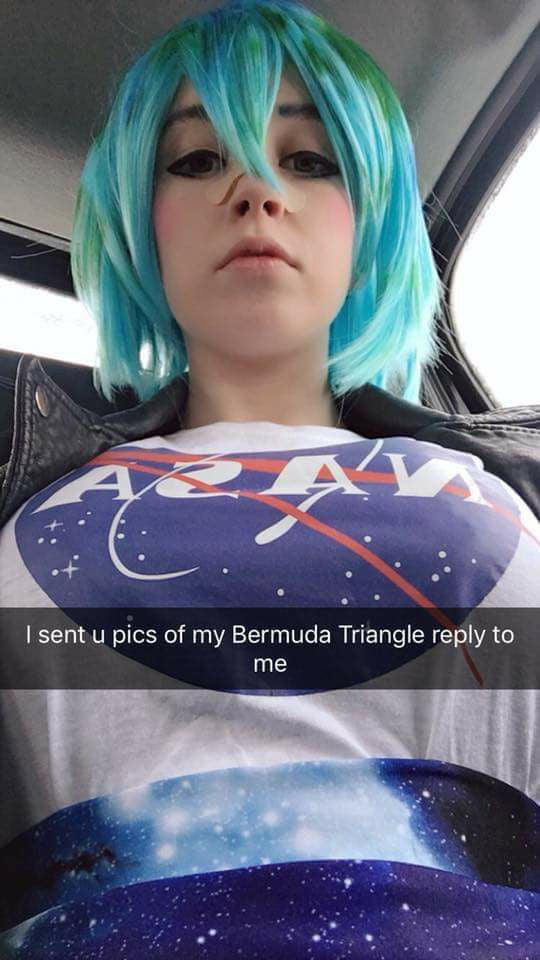 So that's what's in the bermuda triangle - 9GAG