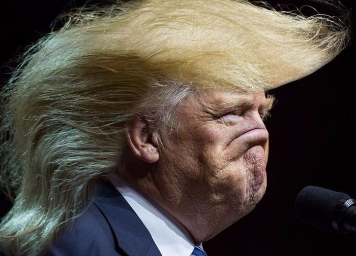 Super Saiyan 3 Trump.... - 9GAG