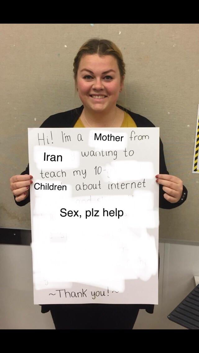 Plz, help a poor Iranian woman in need - 9GAG