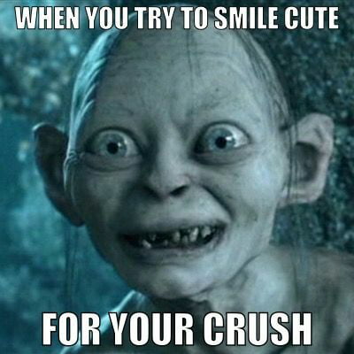 And then she turns around with a weird look - 9GAG