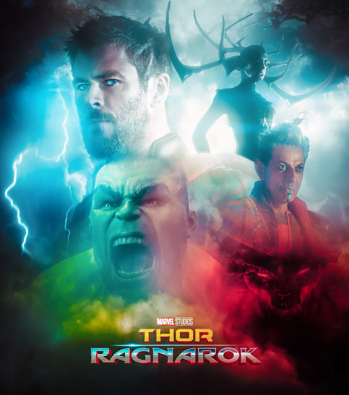 I made this Thor Ragnarok fan art. Hope some of you may like it (sorry ...