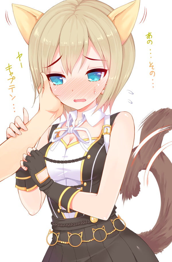 She looks embarrassed - 9GAG