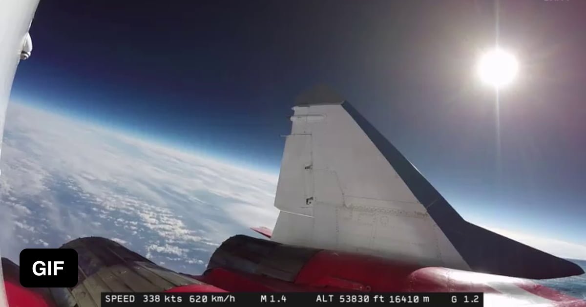 Altitude: 16KM (10 miles) - 9GAG