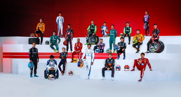 F1 drivers for 2025 season - 9GAG