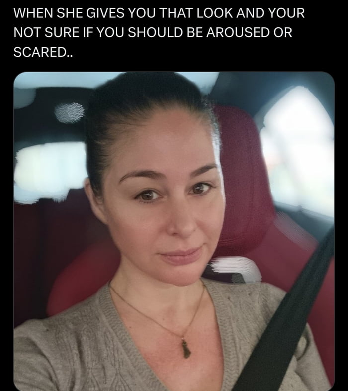 I'm gonna say scaredly aroused - 9GAG