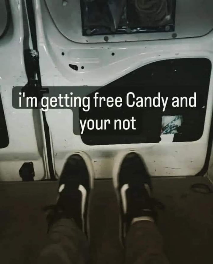 Haha. Free candy! - 9GAG