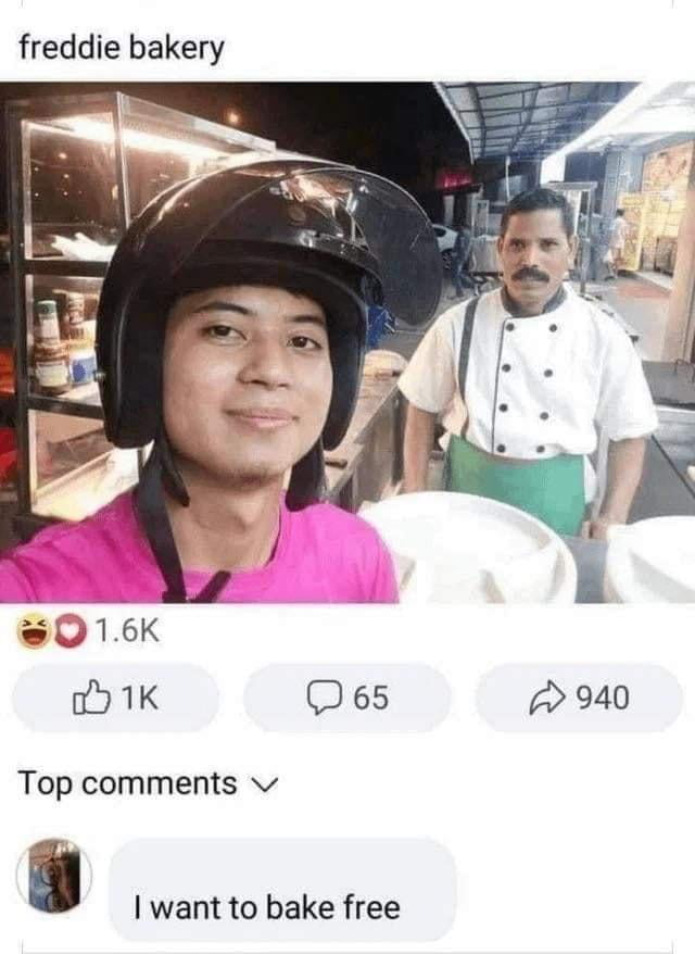 Freddie bakery - 9GAG