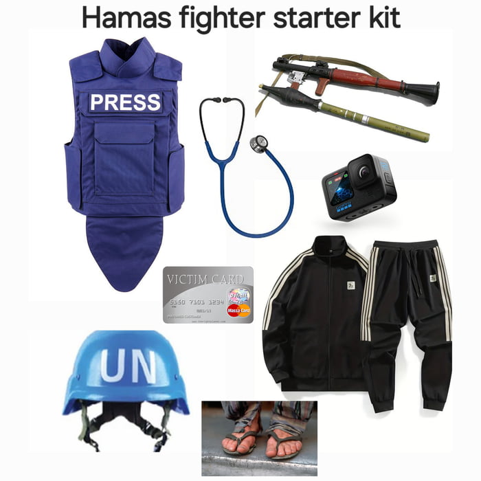 The Standard Issue Hamas Equipment - 9GAG