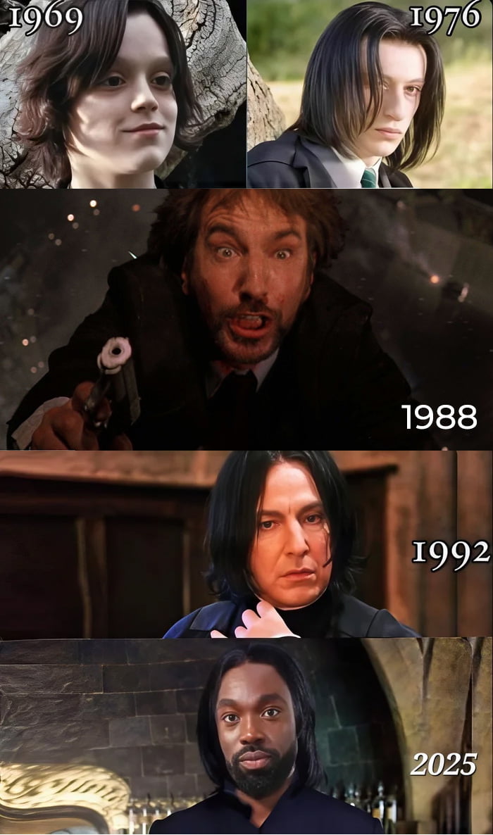 Snape evolution updated - 9GAG