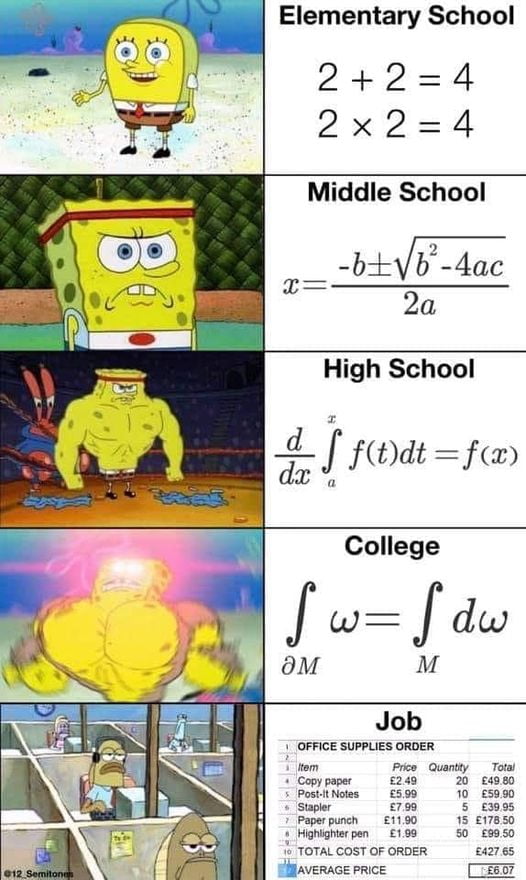 Math stonk - 9GAG