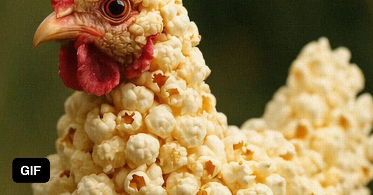 A rare popcorn chicken - 9GAG