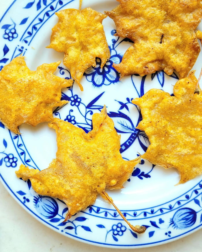 Deep fried maple leafs! - 9GAG