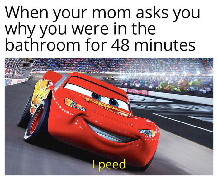 Just a quick pit stop. - 9GAG