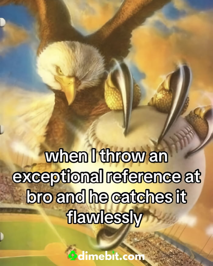 When the reference lands perfectly. - 9GAG