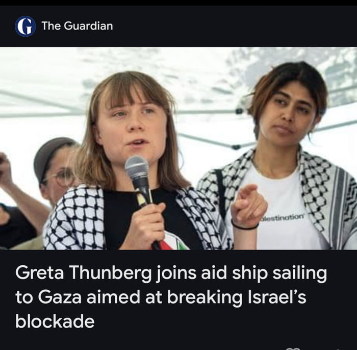 I would give good money to see them arrive at Gaza shore, Israel would be wise to let them pass ...