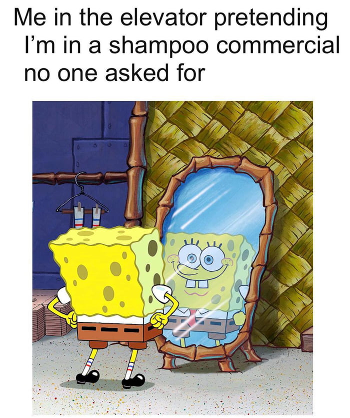 That one moment in the elevator when you become the star of a fake ad - 9GAG