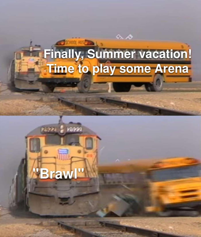 My summer gaming plans vs. Tavern Brawl. - 9GAG