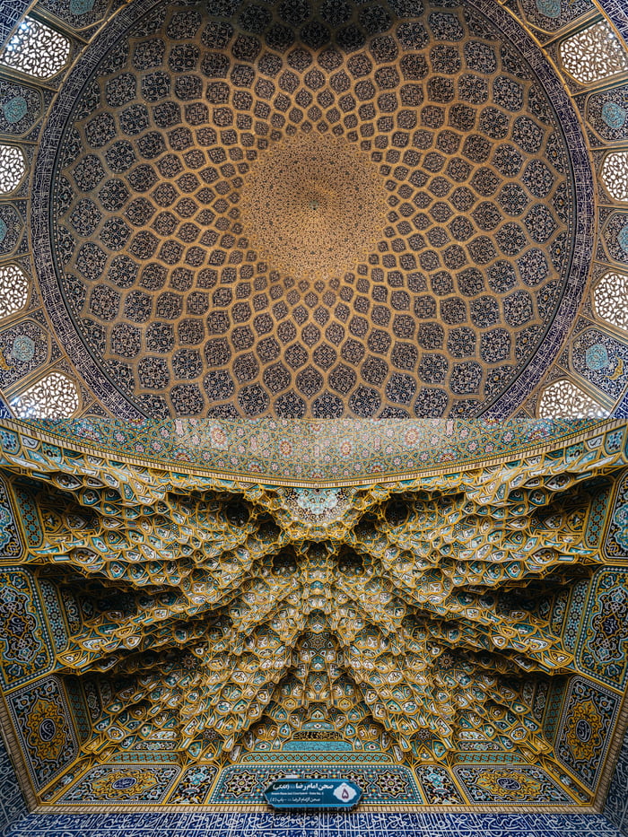 2 of the craziest ceiling designs I have seen in a historical building ...