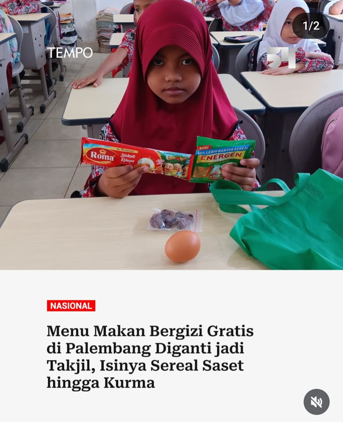 Gw kata juga apa, kali next jadi masako sama rengginang. - 9GAG