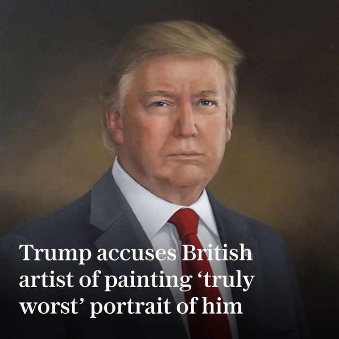 Trump has called for a portrait of himself to be taken down from the ...