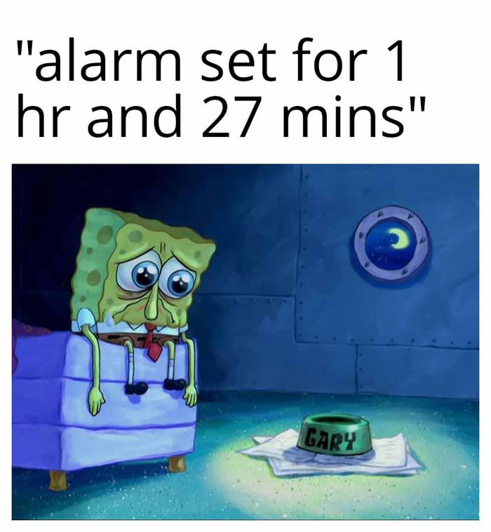 Alarm sad... - 9GAG