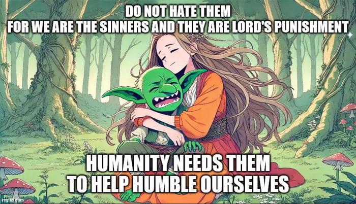 Let them in, stop Goblin phobia - 9GAG