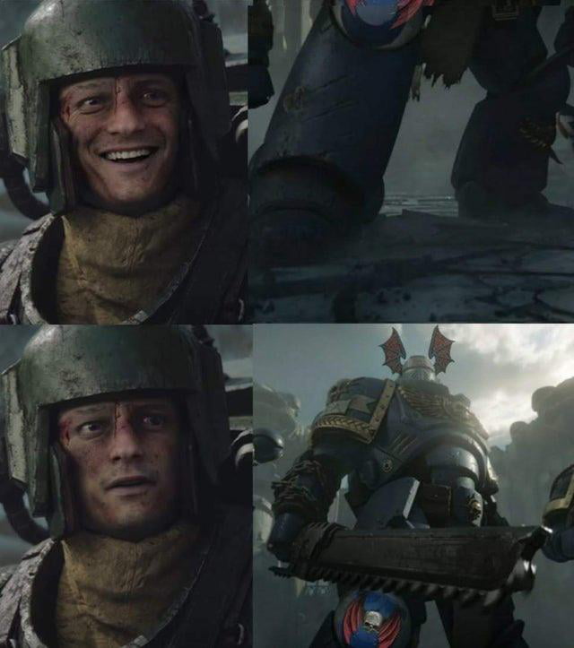 Every Imperial Guard's nightmare - 9GAG