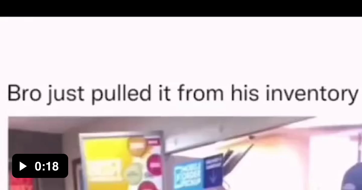 After all maybe game inventories isnt that so unrealistic. - 9GAG