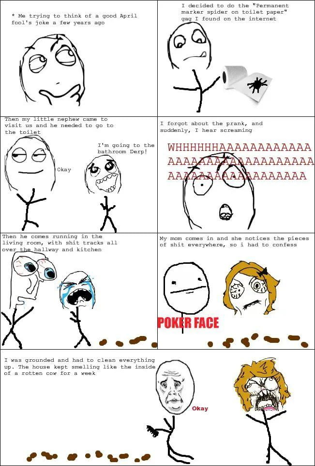 Since we're in a rage comic nostalgia extravaganza, I made this one years back - 9GAG