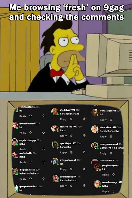 Seriously, this platform is practically dying now. Too many bots! - 9GAG