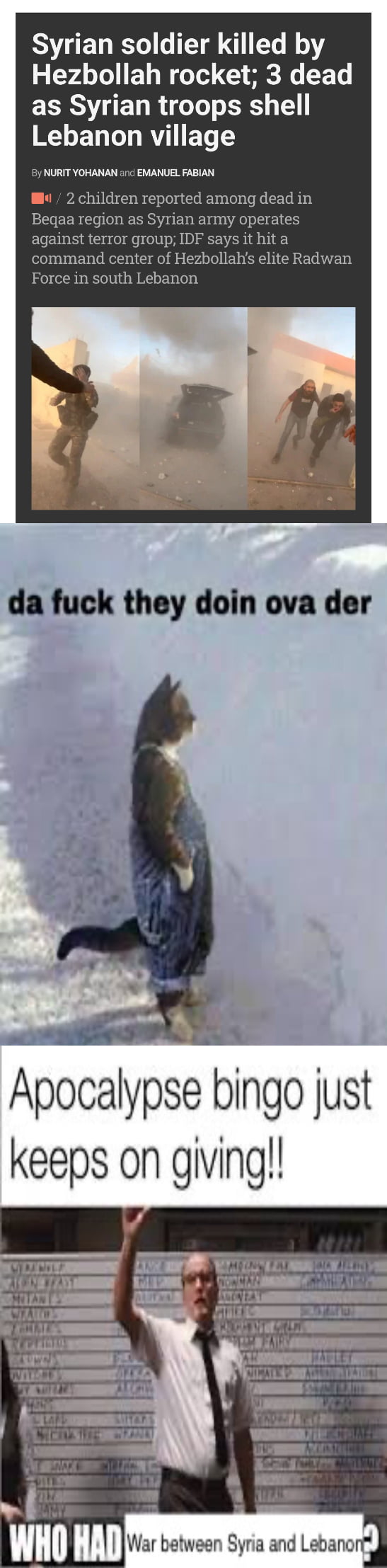 Soo, who had this in their apocalypse bingo? - 9GAG