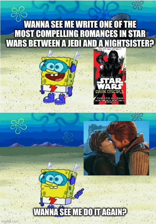 For some reason, the Nightsister cannot keep there hands off of psychometric Jedi. - 9GAG
