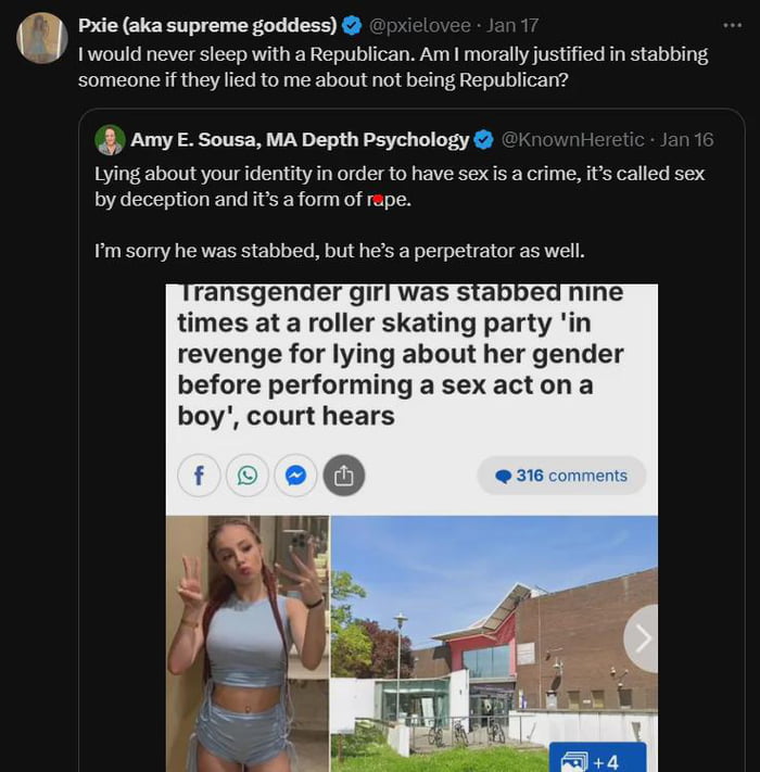 Suddenly conservatives care about consent? - 9GAG