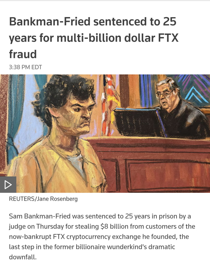Courtroom artists must have lost money in FTX - 9GAG