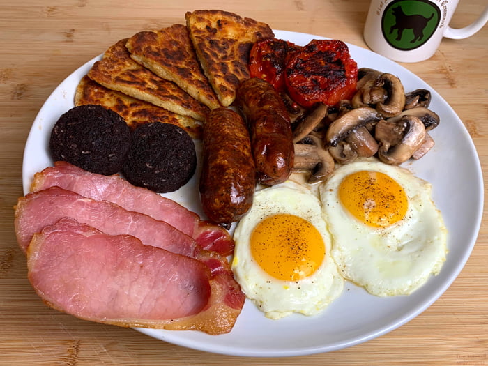 Irish Fry Up with Homemade Bacon and Potato Farls - 9GAG