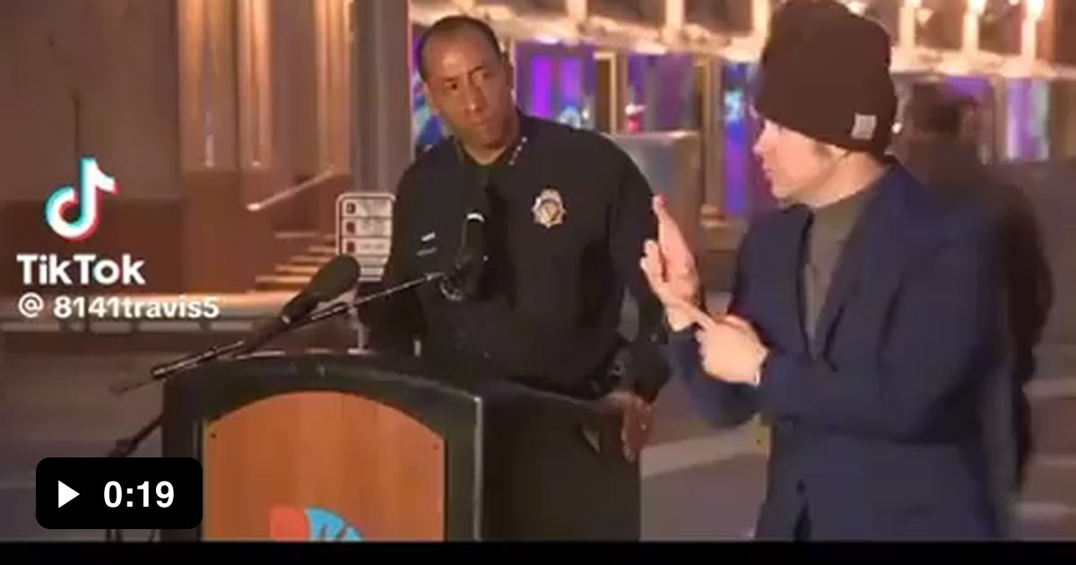 Sign language interpreter doesn’t miss a beat when the Mayor of Denver ...