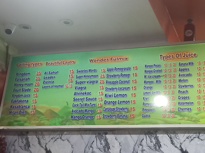 A juice shop..... - 9GAG