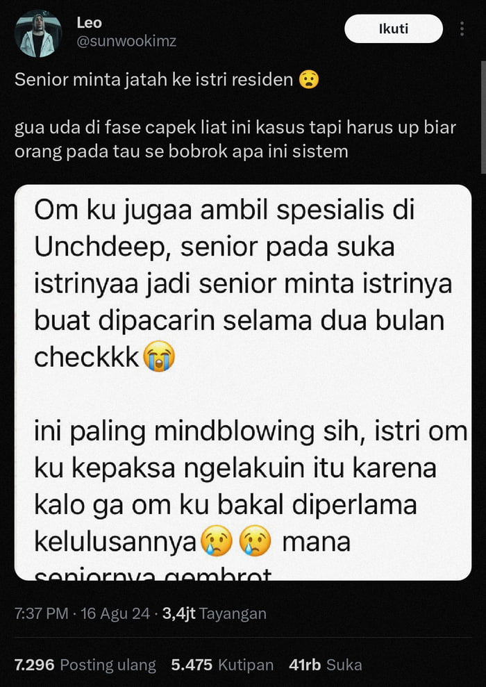 Bjir NTR, pasti dokternya anak 9gag wkwk - 9GAG