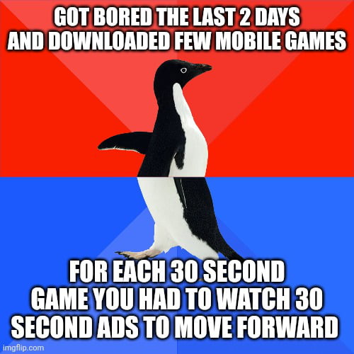 Haven't being playing mobile games in years, and the only 2 games that ...