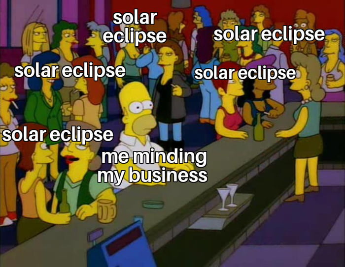 Eclipse de solar - 9GAG