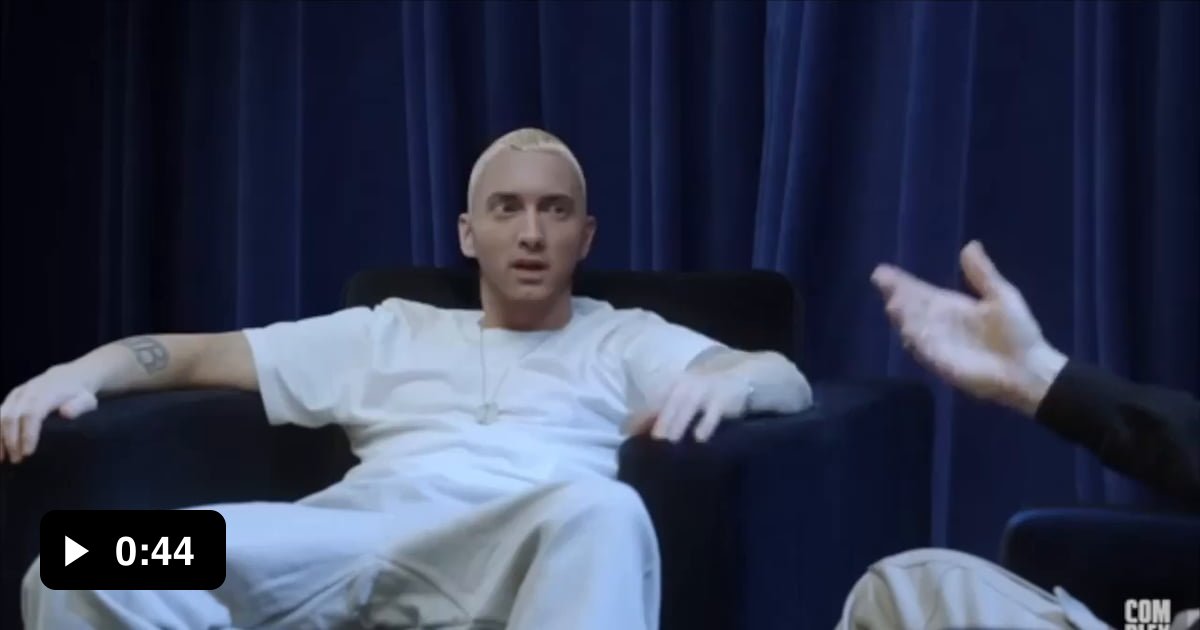Eminem making fun of Drake in his Slim Shady Face-Off video - 9GAG