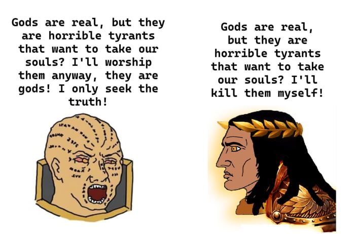 Hubris? Maybe. Based? Definitely. - 9GAG