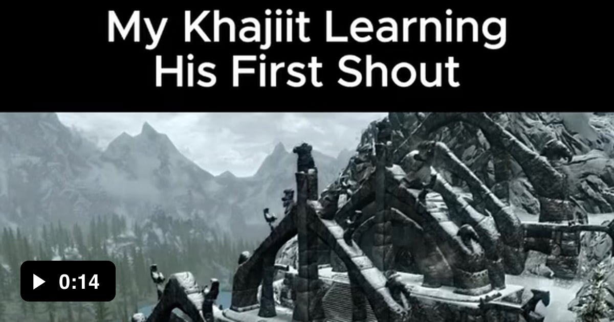 Find, I will play Skyrim again - 9GAG