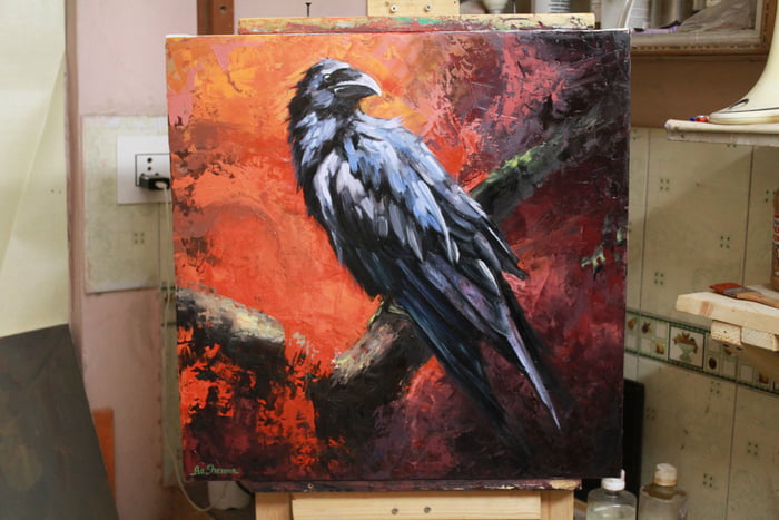 Fun fact - a flock of raven is called an unkindness. - 9GAG