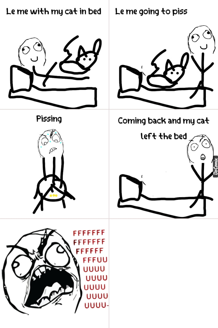 First rage comic - 9GAG