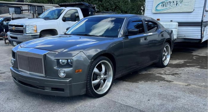 Dodge Charger with Rolls Royce Phantom front end - 9GAG