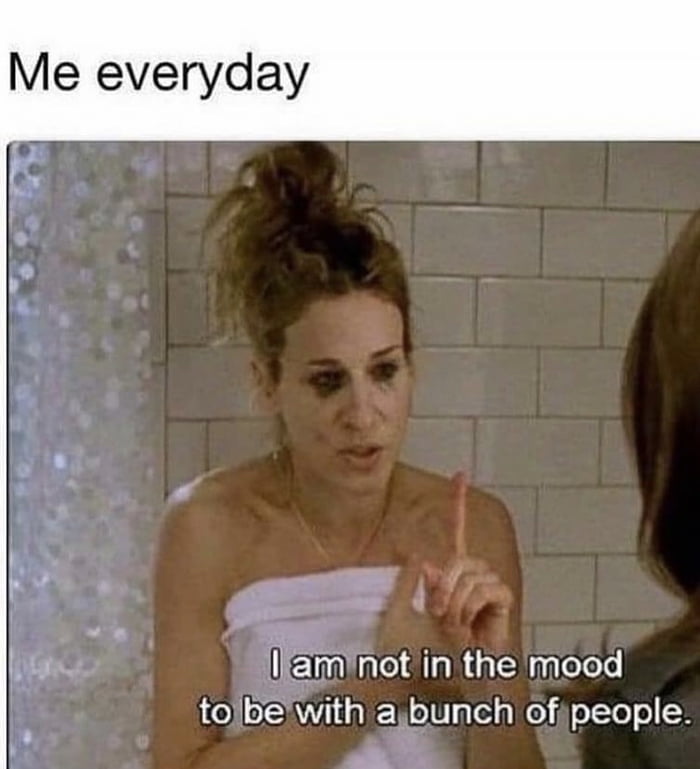 I'm scared of people. And so tired. - 9GAG