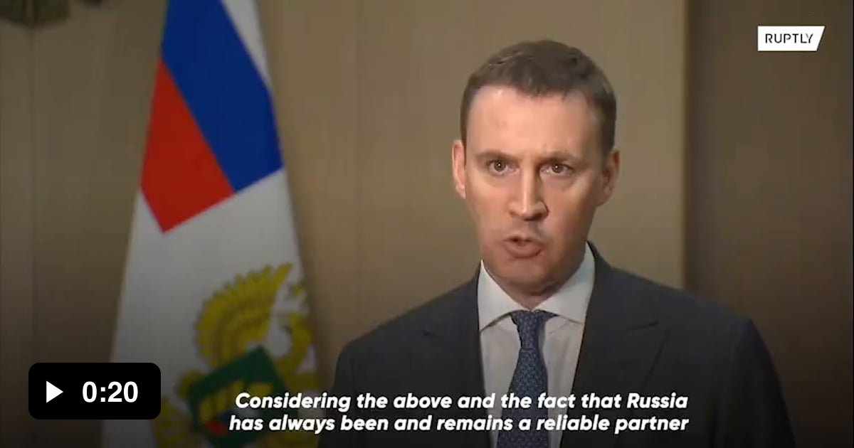 🇷🇺 🌾 Russia is ready to supply the poorest countries with up to 500,000 tons of grain free of ...