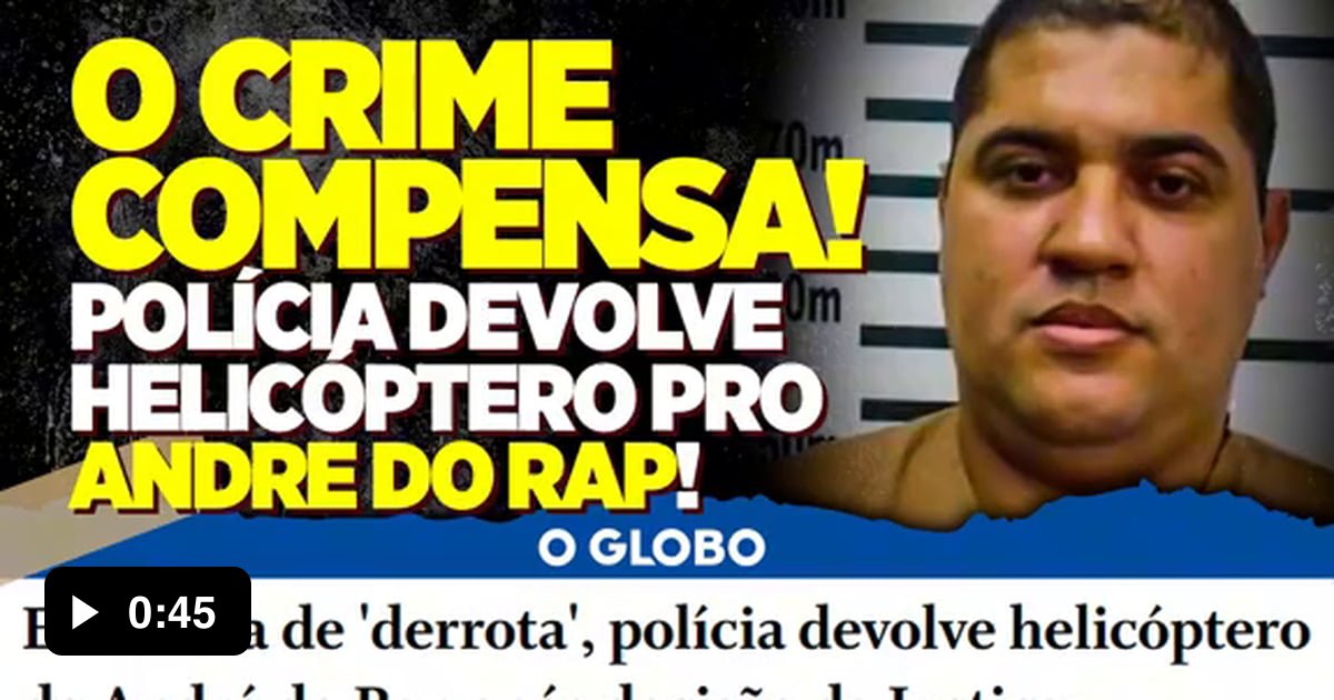 Em alguns anos andre do rap vai ser eleito presidente desta bosta de ...
